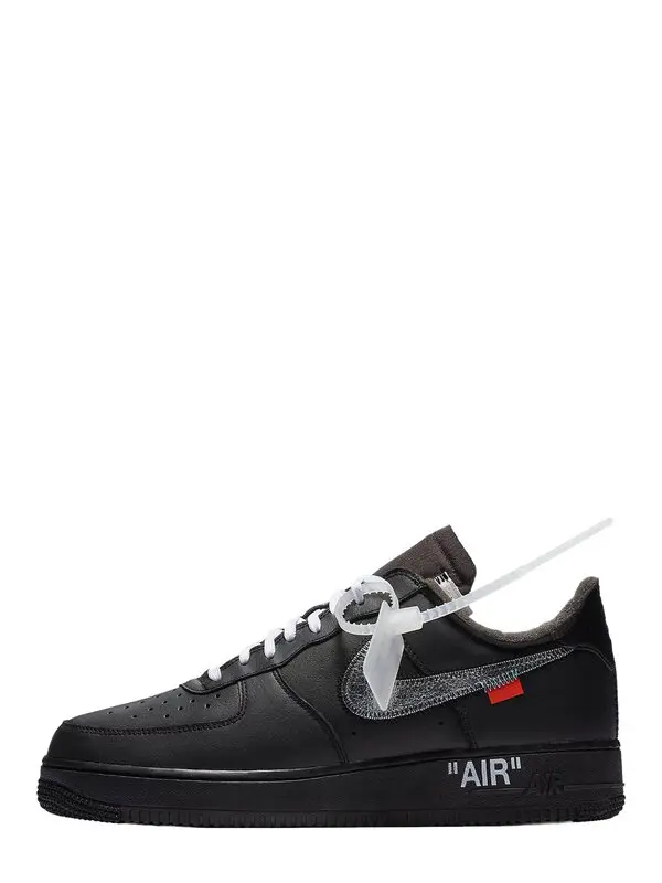 Nike X Off-white Air Force 1 Low '07 'moma' Sneakers - Black