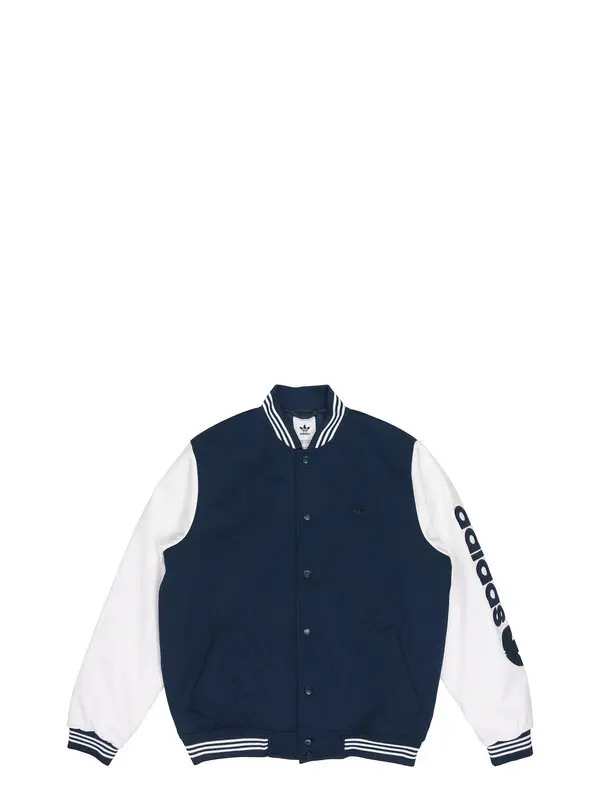Adidas Originals Varsity Bomber Jacket - Blue