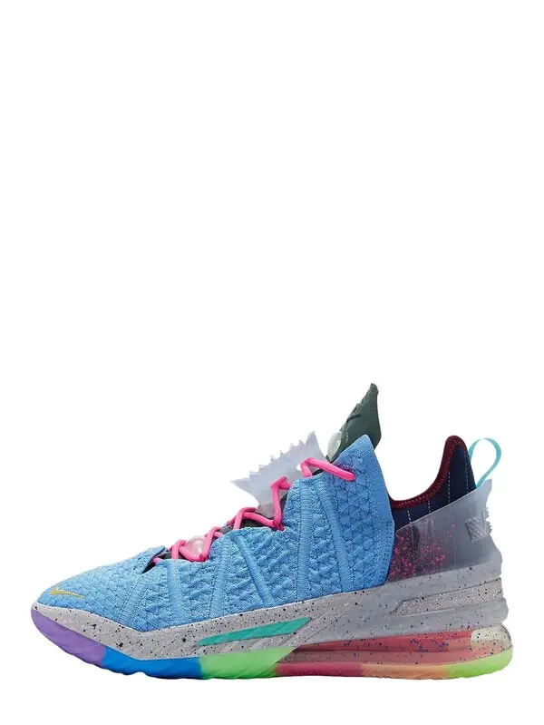 Nike Lebron 18 Ep 'best Of 1-9' Athletic Sneakers - Blue