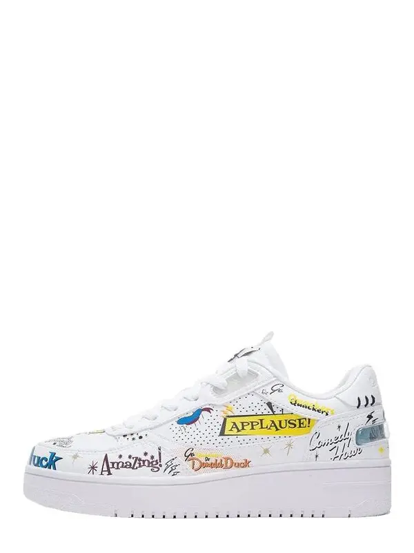 LI-NING Classic Skateboarding X Disney Sneakers - White/yellow