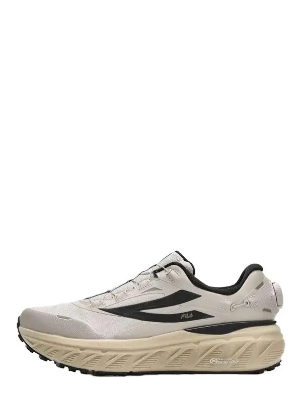 FILA Boa Explorer Running Shoes - Beige/black