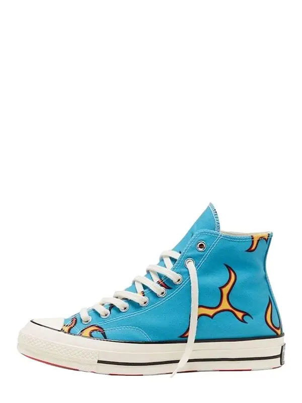 CONVERSE X Golf Le Fleur Chuck 70 "flame" High Top Sneakers - Blue