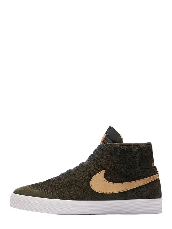 Nike We Club 58 X Sb Blazer Mid Qs 'we Club 58' Sneakers - Green/yellow