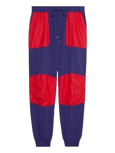 Gucci X The North Face Jogging Pant - Blue/red
