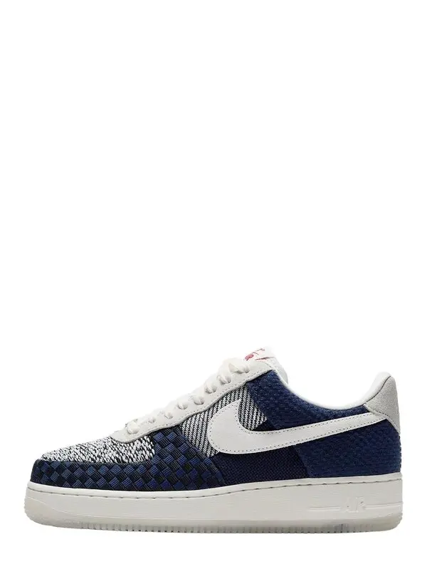 Nike Force 1 '07 Lv8 Sashiko Sneakers - Blue/white