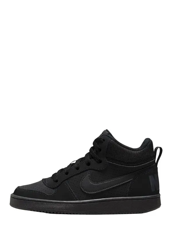 Nike Court Borough Mid 'triple High-top Sneakers - Black