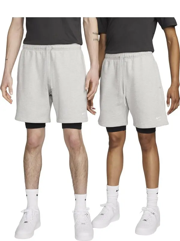 Nike X Mmw 3-in-1 Shorts - Grey