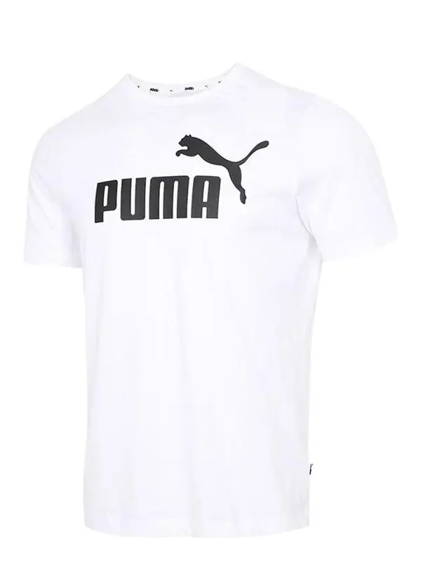 PUMA Polyester T-shirt - White