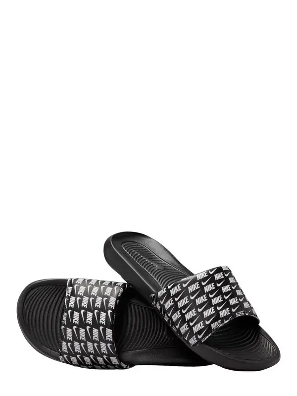 Nike Victori One Slide Print - Black