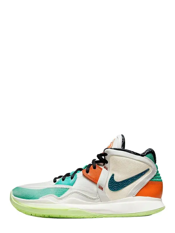 Nike Kyrie Infinity Ep "chinese New Year" High Top Sneakers - White/green/orange