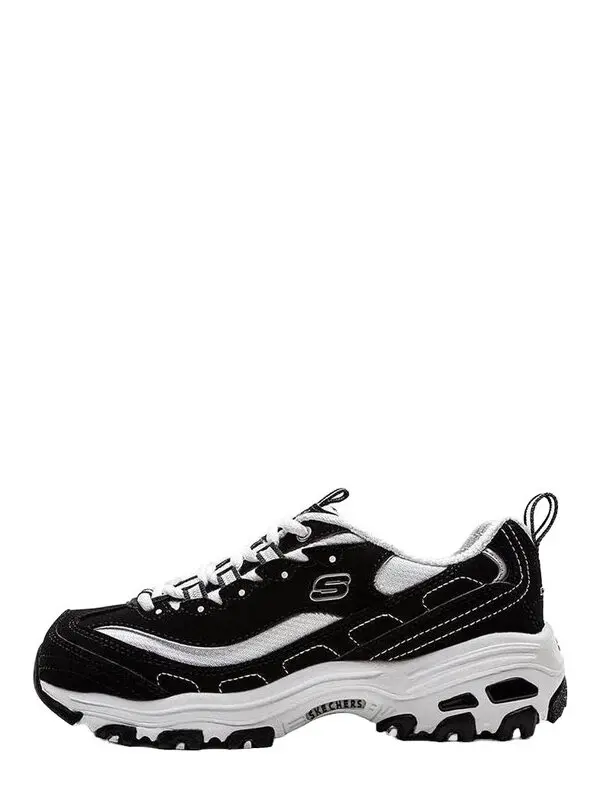 Sketchers D'lites Low-top Sneakers - Black/white
