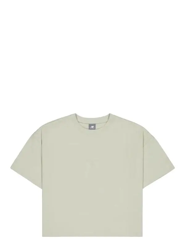 NEW BALANCE Cotton T-shirt - Grey