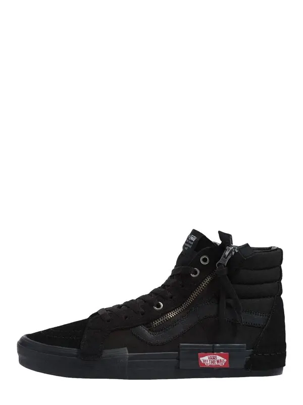 VANS Sk8-hi Cap Lx Reissue Checkerboard High-top Sneakers - Black