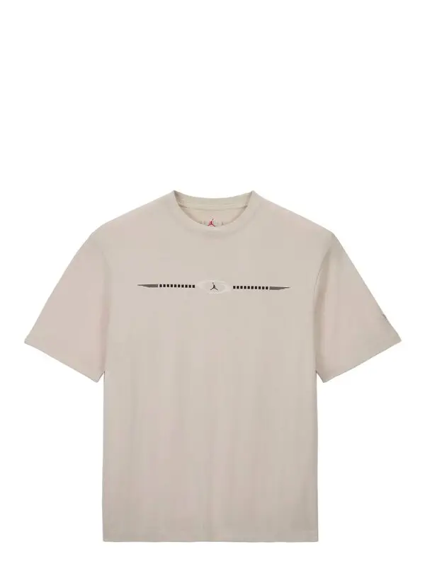 JORDAN X Travis Scott T-shirt Asia Sizing - Light Bone