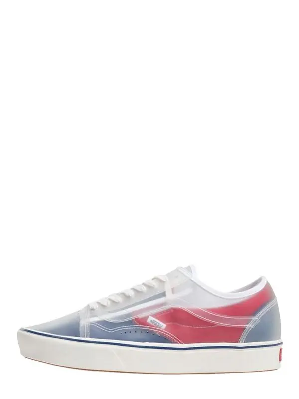 VANS Comfycush Slip-skool Sneakers - Red/blue