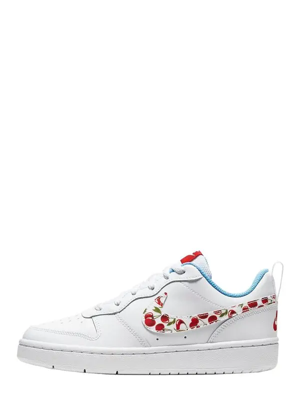 Nike Court Borough Low 2 "white Cherry - White/blue