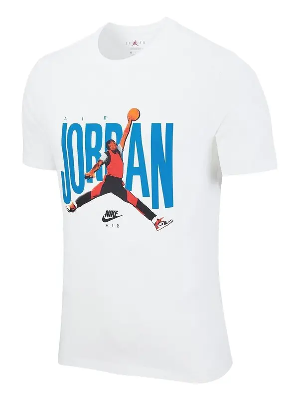 JORDAN Jumpman Logo Knit T-shirt - White