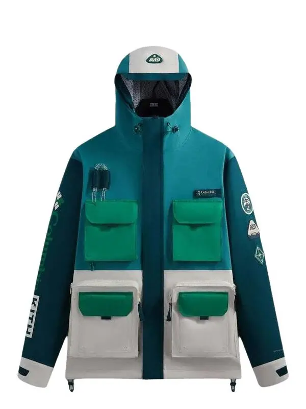 Kith X Columbia Wind Anorak - Teal