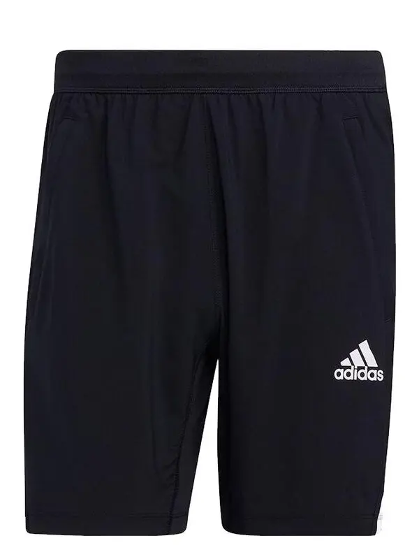 Adidas Aero 3-stripes Training Shorts - Black