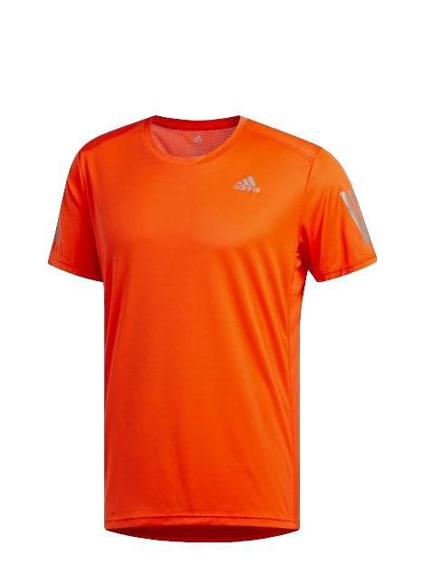 Adidas Own The Run Short Sleeve Training T-shirt - Orange
