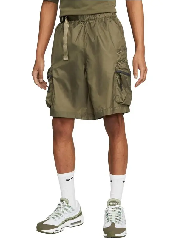 Nike Tech Pack Woven Utility Cargo Shorts - Olive/green