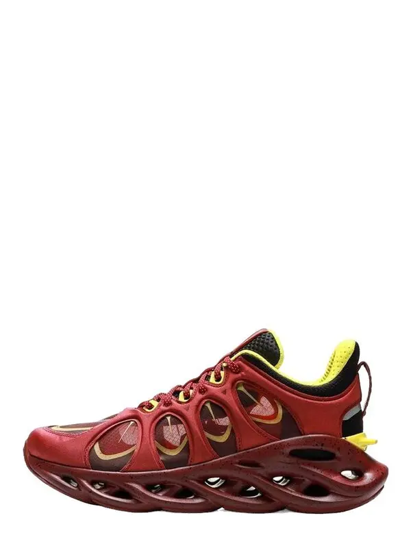 LI-NING Arc Sneakers - Redyellowblack