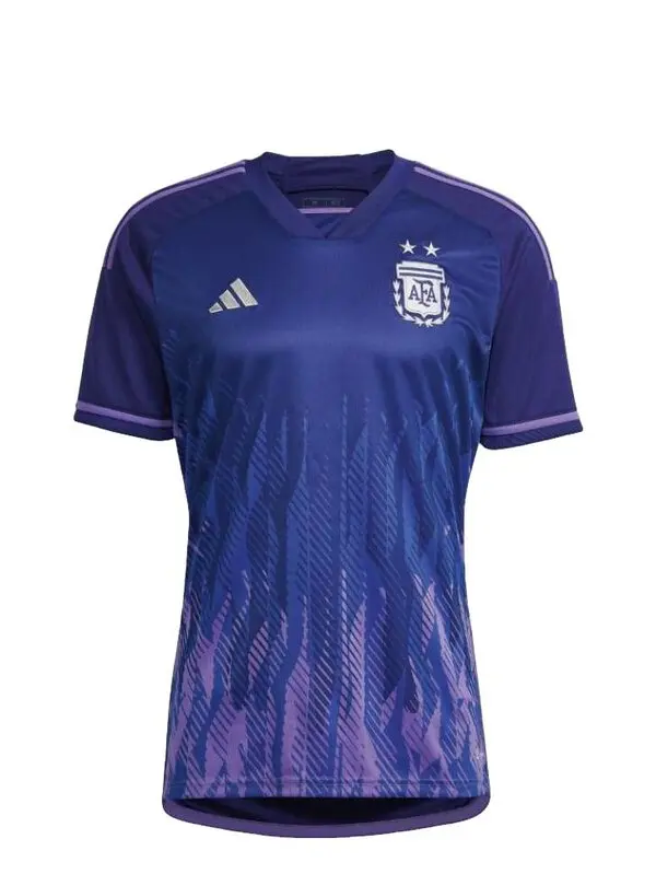 Adidas Argentina 2022-2023 World Cup Away Jersey - Legacy Indigo/purple Rush
