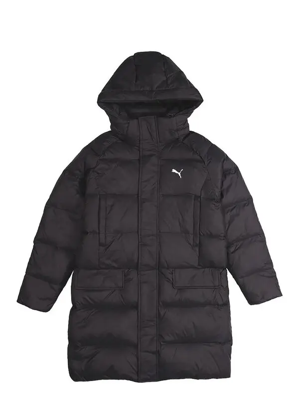 PUMA Long Cut Hoodie Coat - Black
