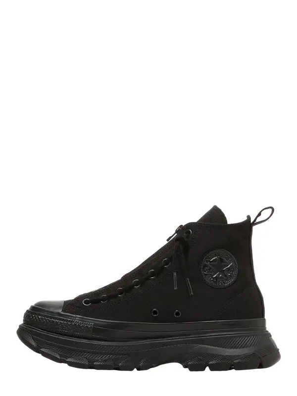 CONVERSE All Star Trekwave Centerzip Hi Sneakers - Black Monochrome