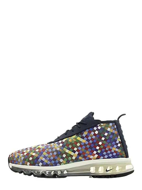 Nike Max Woven Boot Se Low Top Sneakers - Black/black