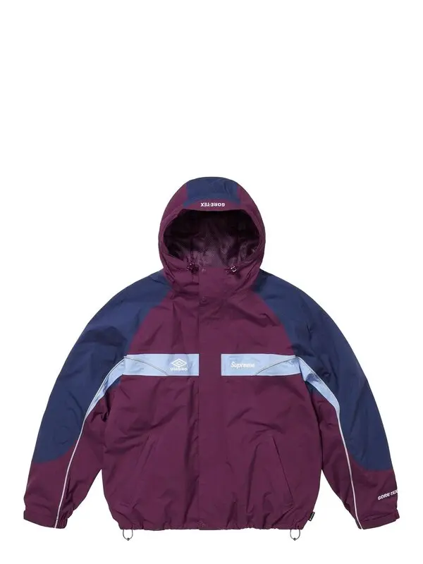 Supreme X Umbro Gore-tex Hooded Jacket - Dark Purple