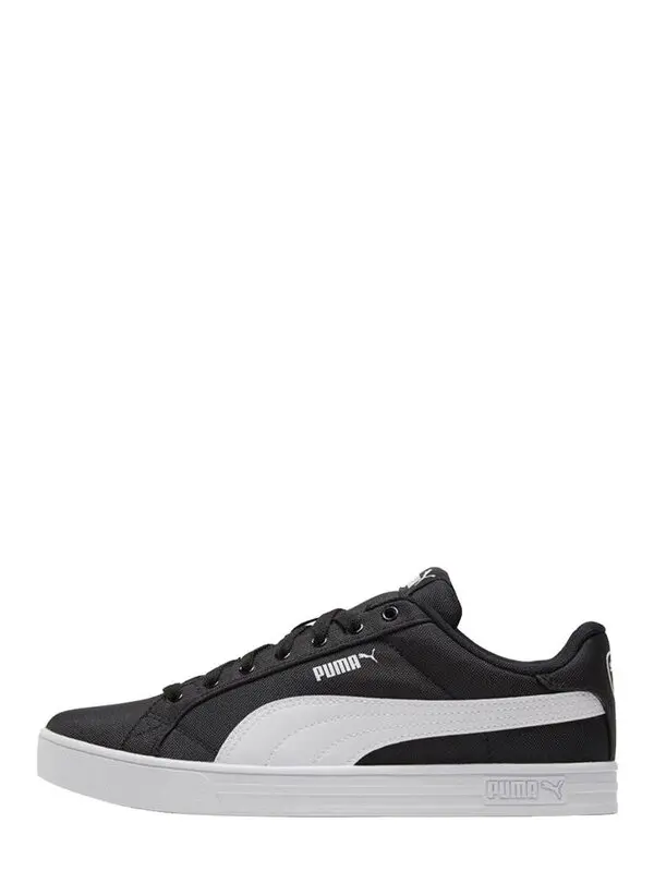 PUMA Smash Vulc Retro Low Top Sneakers - Black/white