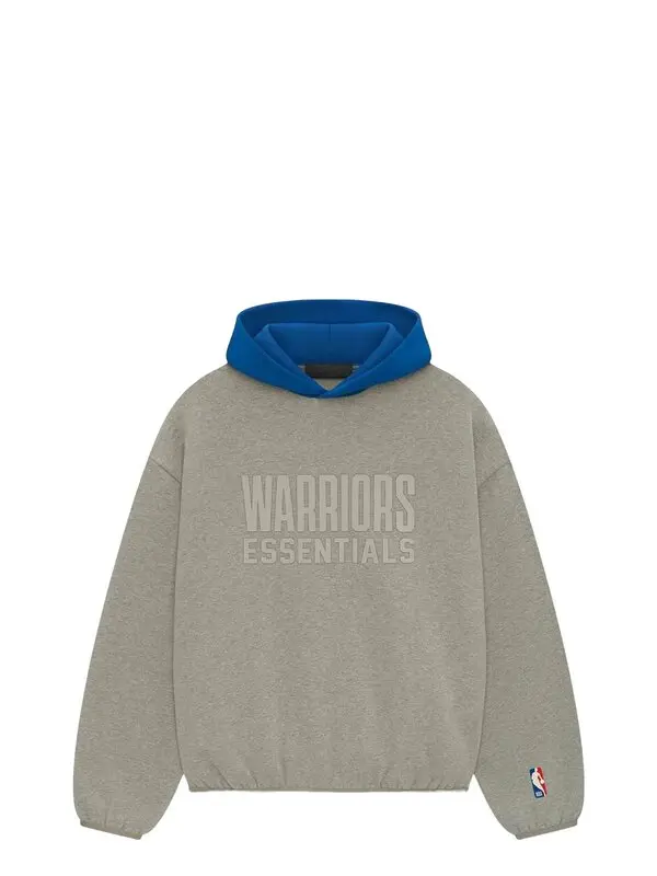 Fear Of God X Nba Golden State Warriors Hoodie - Grey/blue