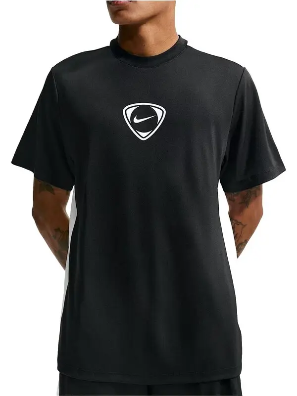 Nike Academy+ Dri-fit Short-sleeve Shirt - Black