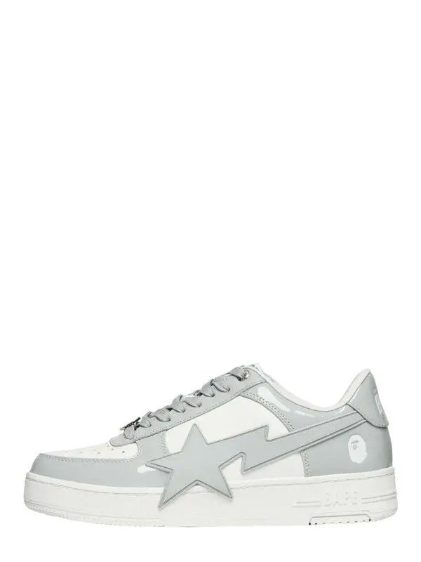 A BATHING APE Sta Os #3 M2 Sneakers - Grey/white