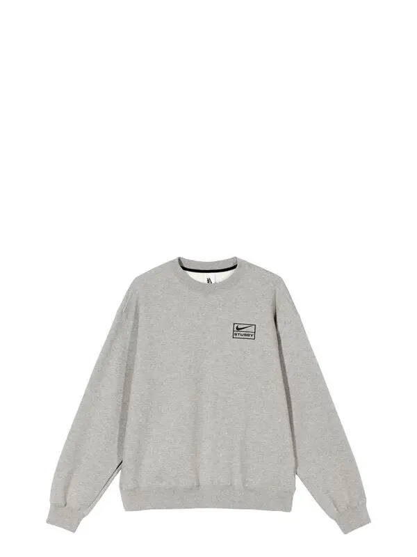 Nike X Stussy Nrg Br Crew Fleece - Grey