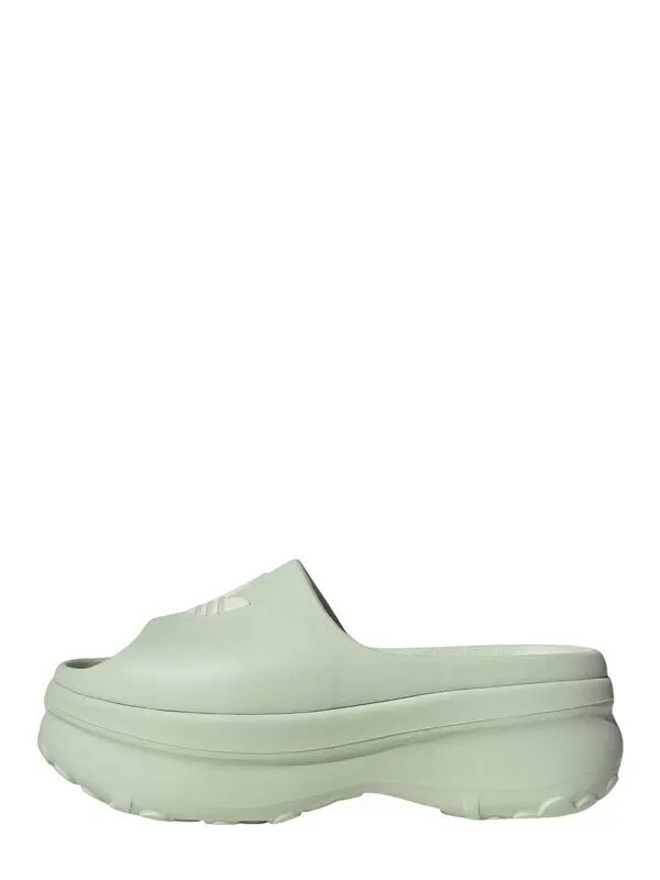 Adidas Adifom Stan Slides - Linen Green/wonder White/wonder White