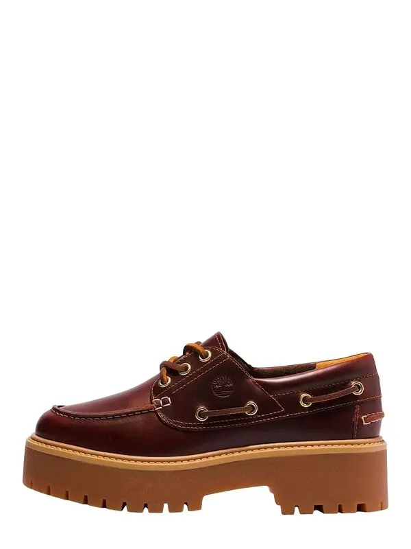 Timberland Stone Street Premium Boat Shoes - Rootbeer