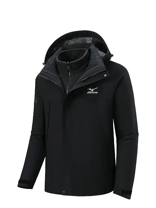 Mizuno 3-in-1 Jacket - Black