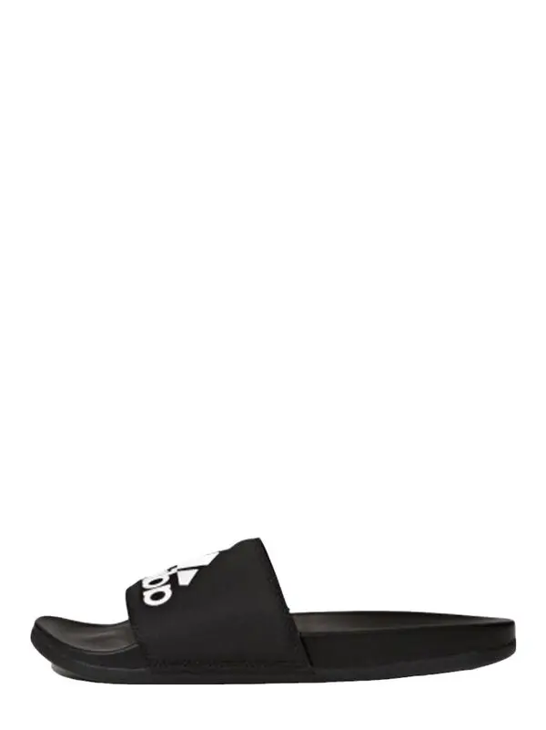 Adidas Adilette Cloudfoam Plus Slides - Black