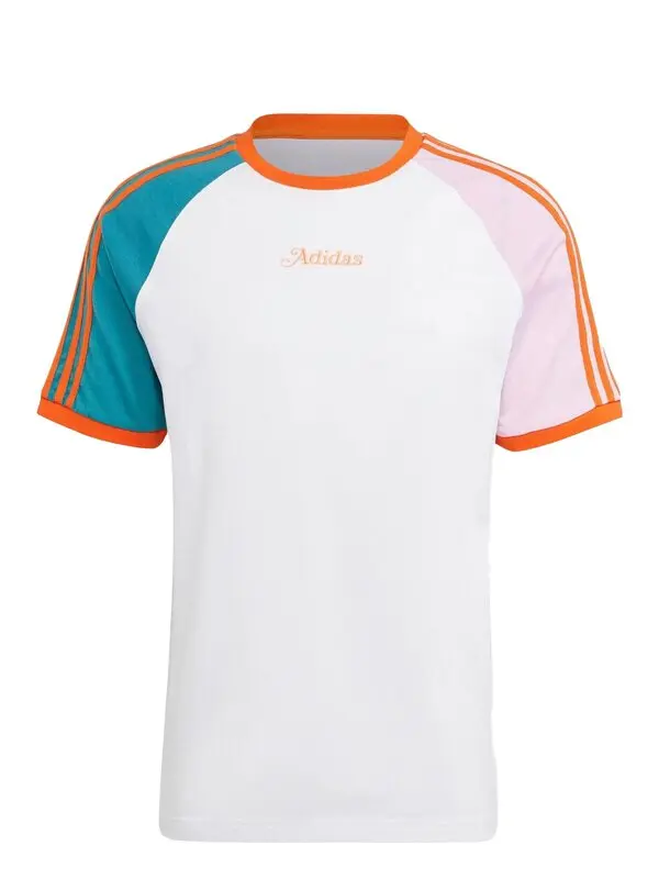 Adidas Originals Enjoy Summer Raglan T-shirt - White