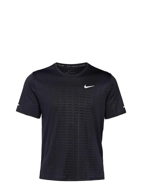 Nike Dri-fit Short Sleeve Training Top - Black