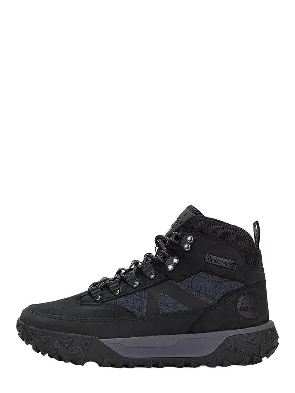 Timberland Greenstride Motion 6 Waterproof Mid Hikers - Black/grey