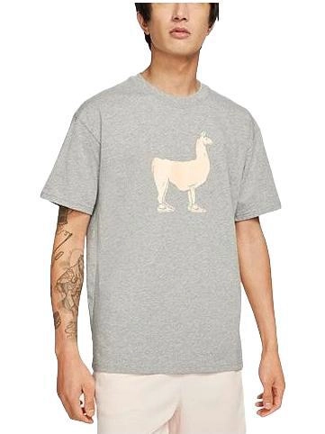 Nike Skateboard Loose Knit Short Sleeve - Grey