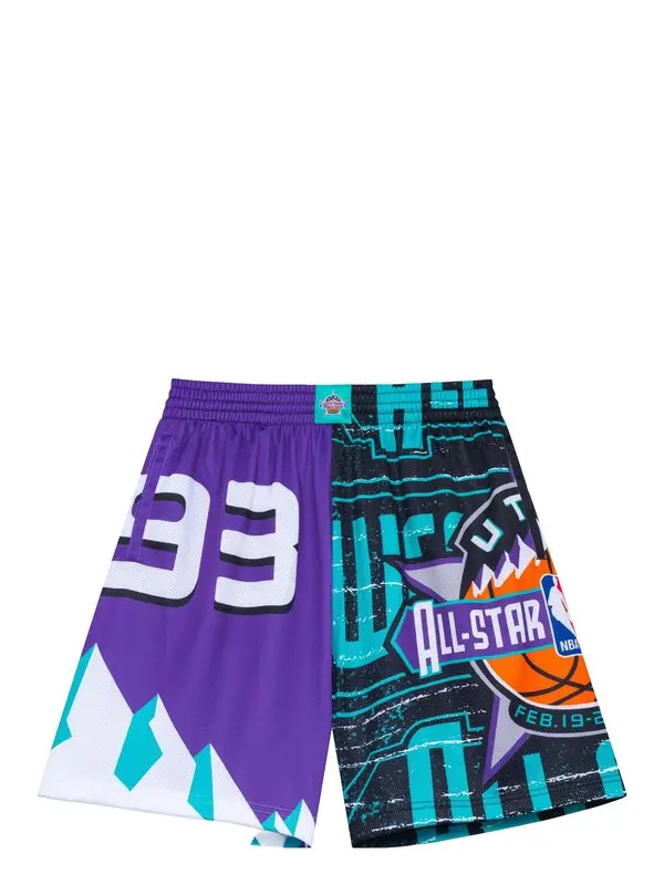 Mitchell & Ness X Nba All-star 1993 Jumbotron 3.0 Shorts - Purple/blue