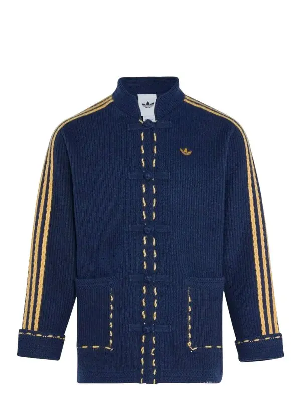Adidas Knit Jacket - Navy