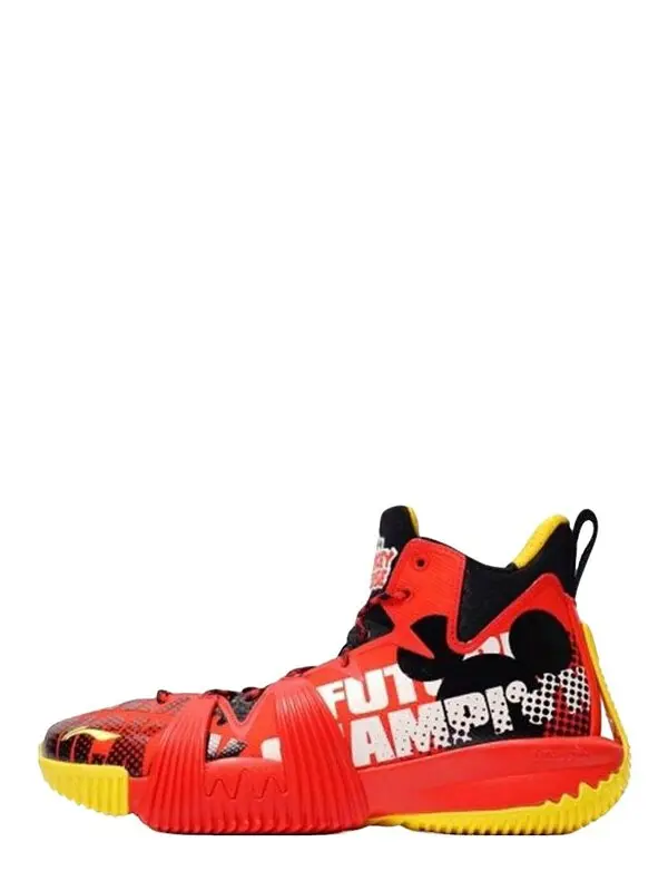 LI-NING X Disney Badfive High-top Sneakers - Red