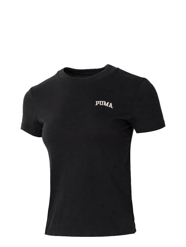 PUMA Wordmark Logo T-shirt - Black
