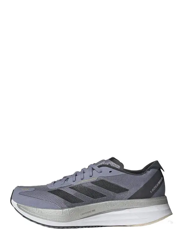 Adidas Adizero Boston 11 Sneakers - Silver Violet/core Black/silver Dawn