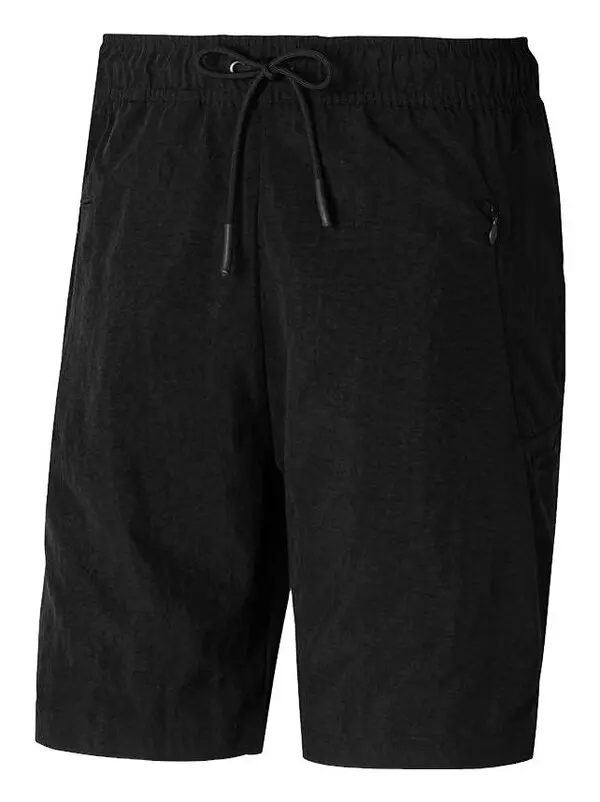 Adidas Neo Conctd Short Solid Color Sports Drawstring Shorts - Black